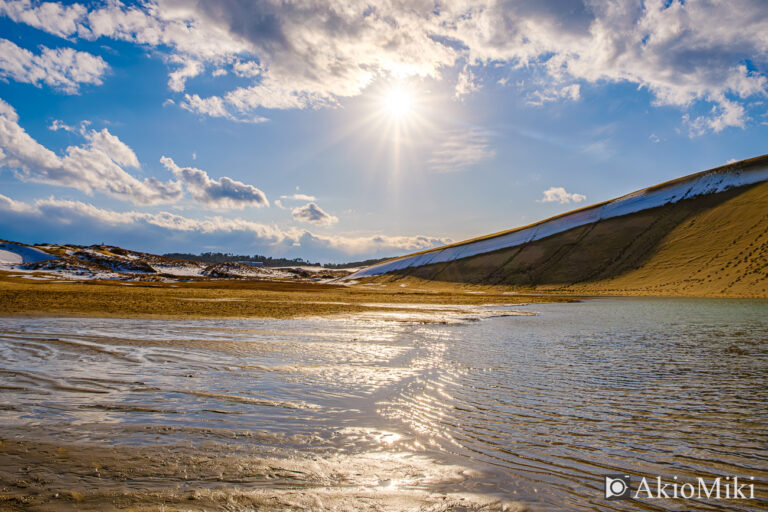 【鳥取県】雪が積もった冬の鳥取砂丘が絶景だった | Akio Miki